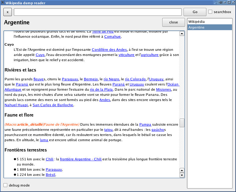 Wikipedia Dump Reader - KDE Store