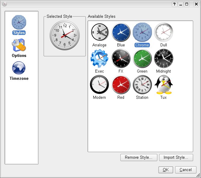 KClock - KDE Store