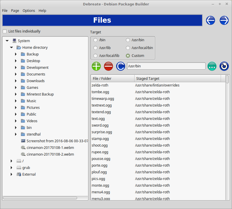 Debreate - Debian Package Builder - KDE Store