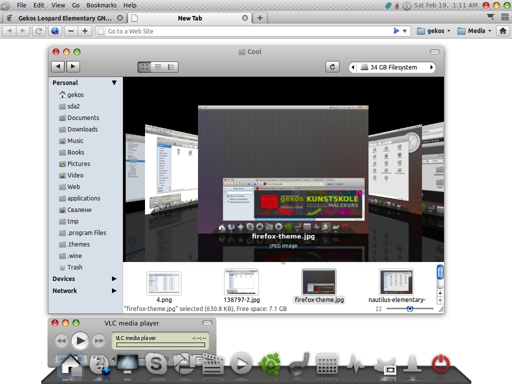 Gekos Leopard Elementary - KDE Store