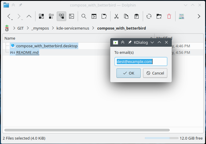 Compose with Betterbird - KDE Store
