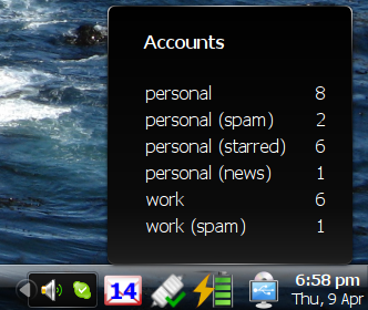 gmail-plasmoid - KDE Store
