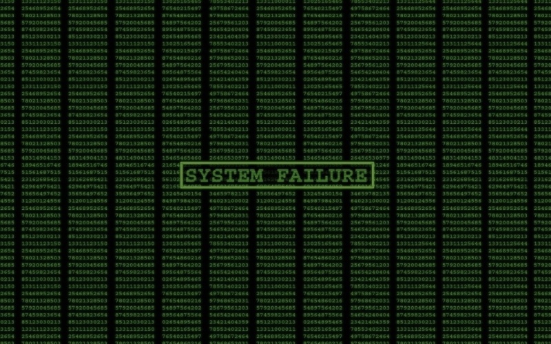 Matrix System Failure Wallpaper