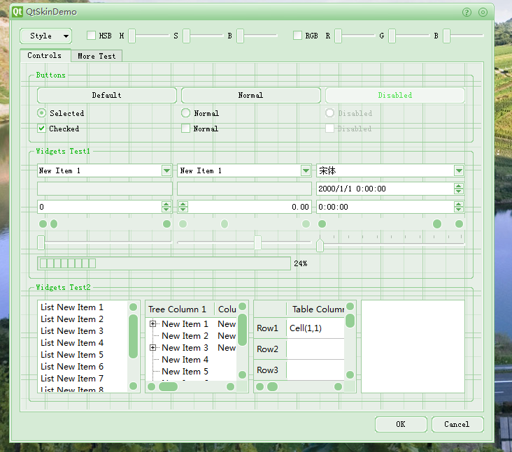 QSkinStyle--QT App Skin - KDE Store