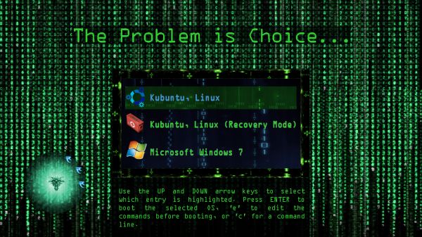matrix theme for grub - KDE Store