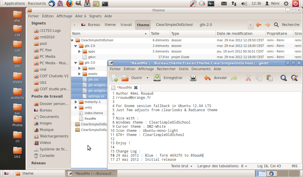 Clear Simple Old School - KDE Store
