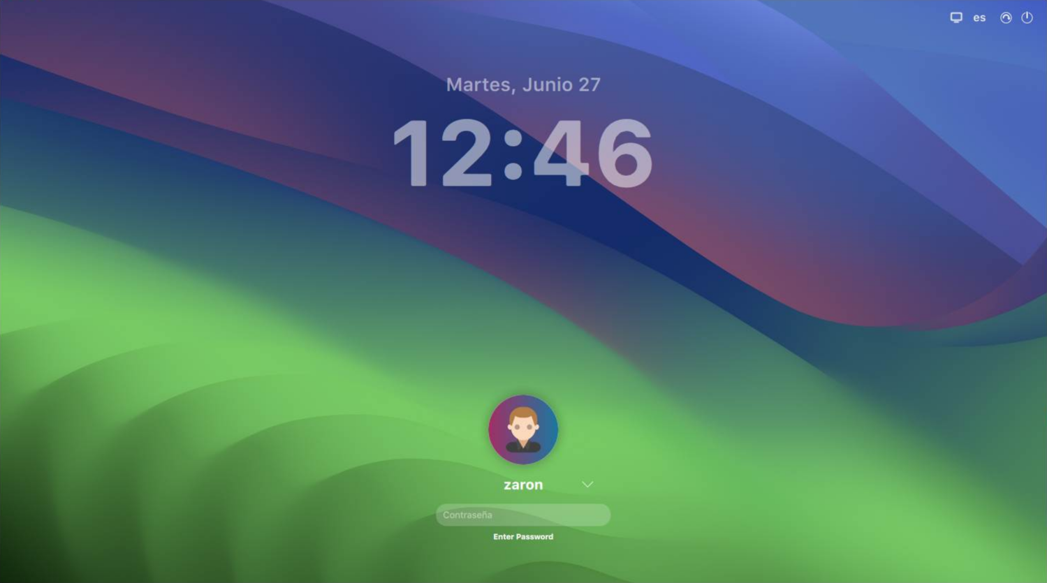 Apple Sonoma v1 SDDM - KDE Store