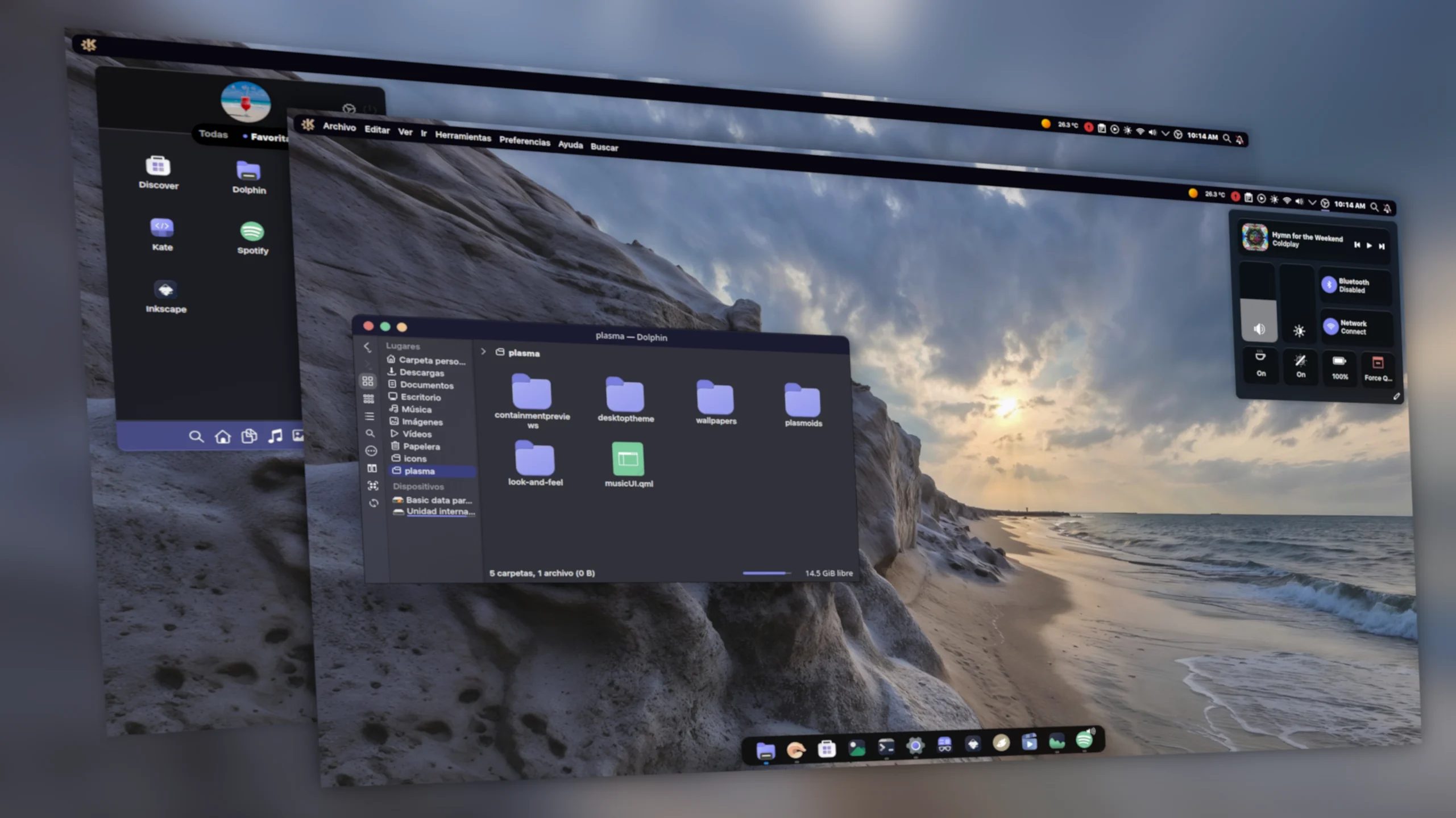 Banff TwilightMist Dark - KDE Store