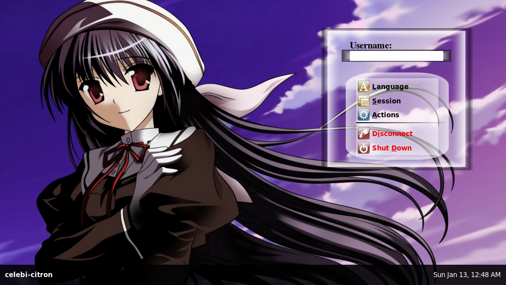 Shid Anime theme - KDE Store