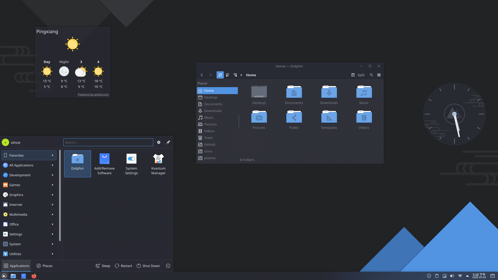 Qogir dark kde theme - KDE Store