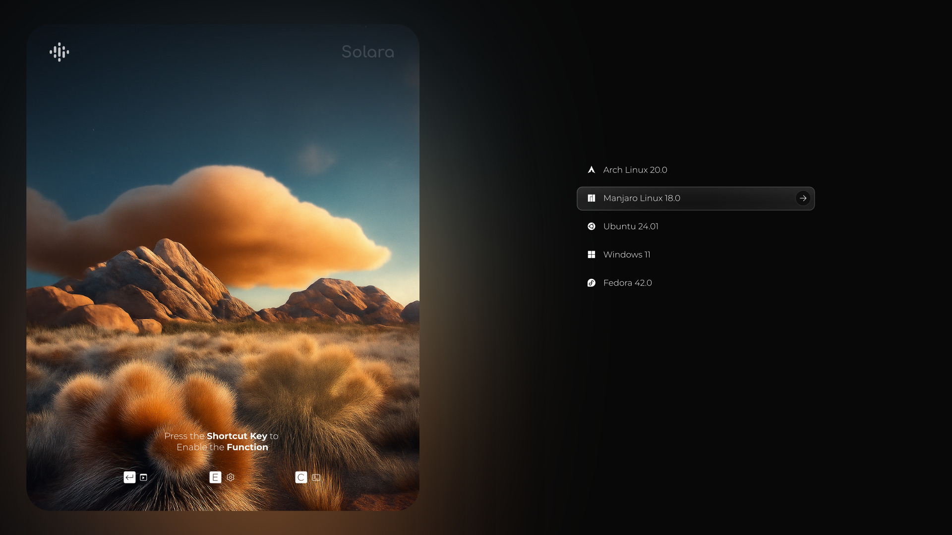 Solara-grub2-theme - KDE Store