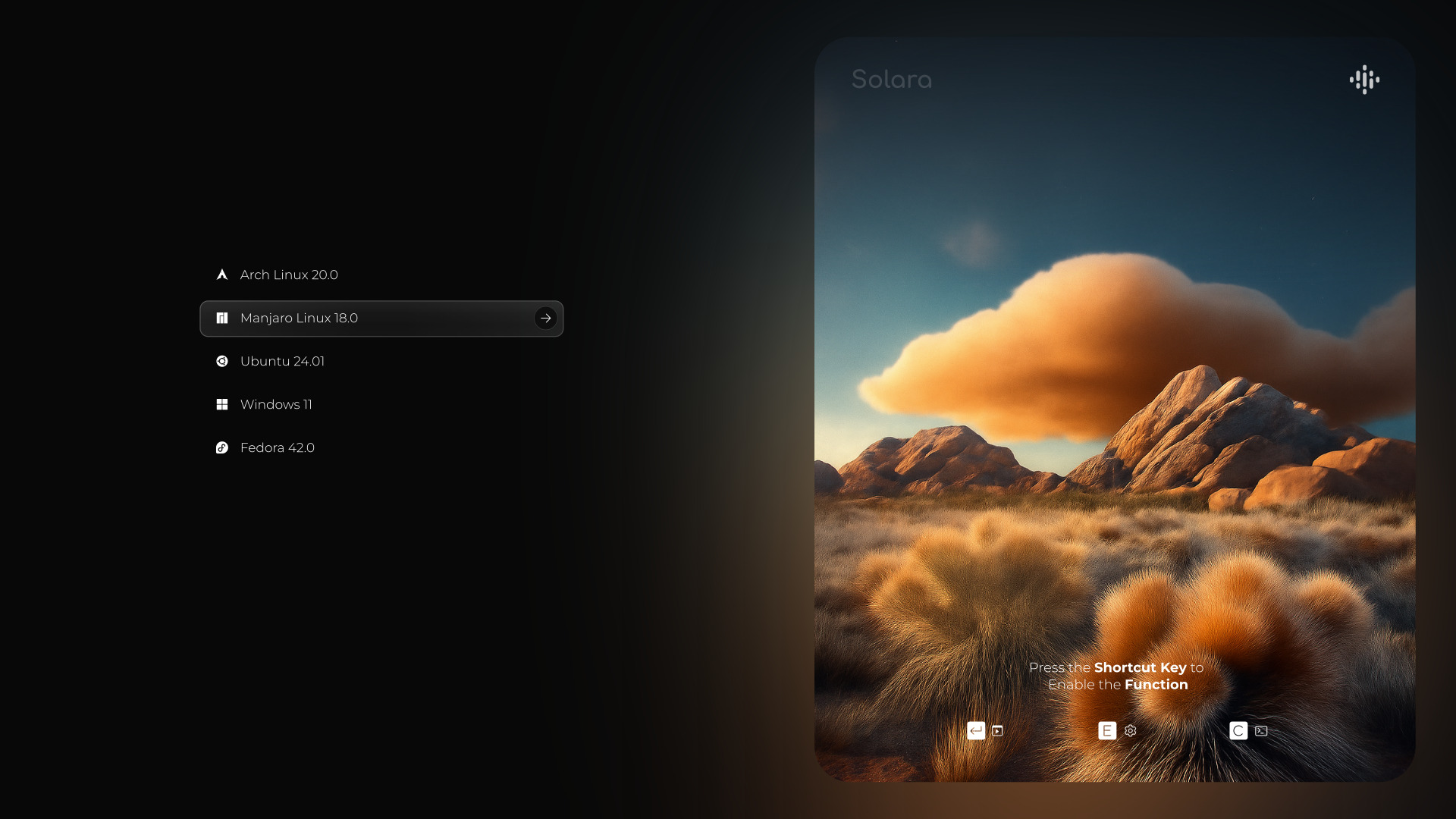 Solara-grub2-theme - KDE Store
