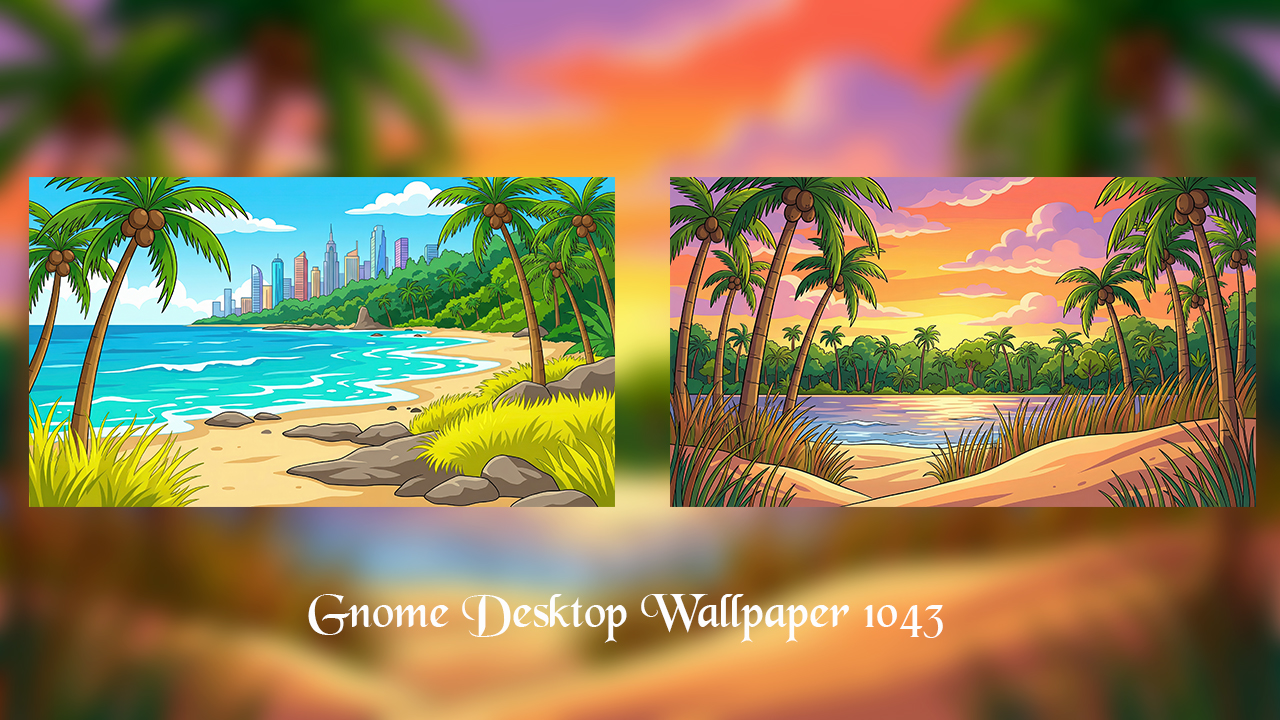 Gnome Desktop Wallpaper 1043 - KDE Store