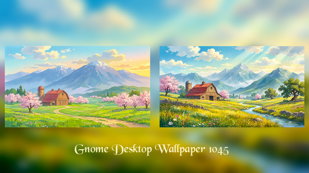 Gnome Desktop Wallpaper 1045 - KDE Store