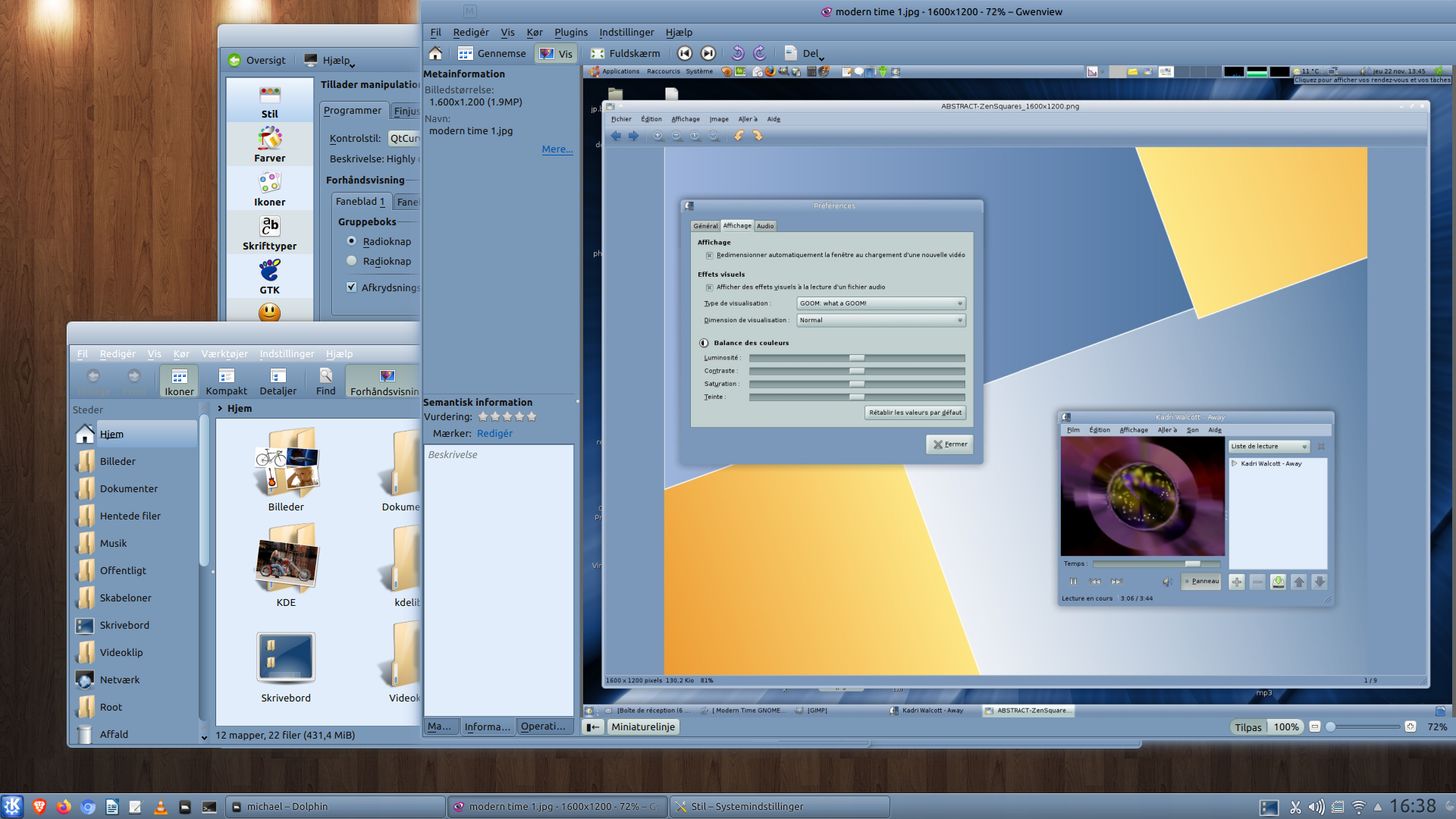 Modern Time for KDE4 - KDE Store