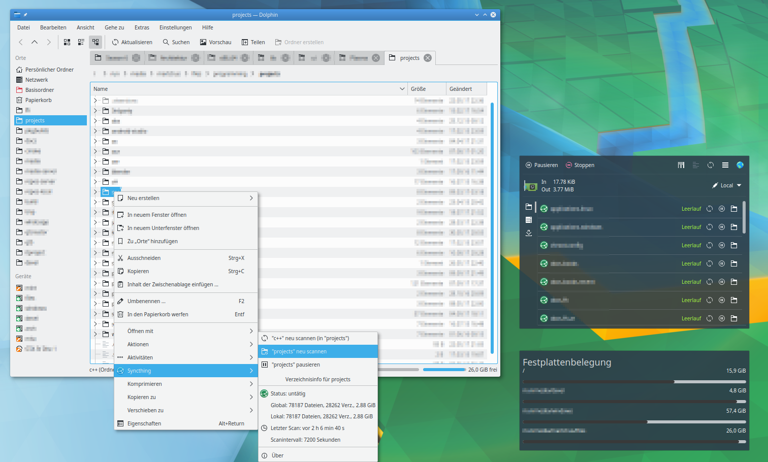 Syncthing Plasmoid - KDE Store