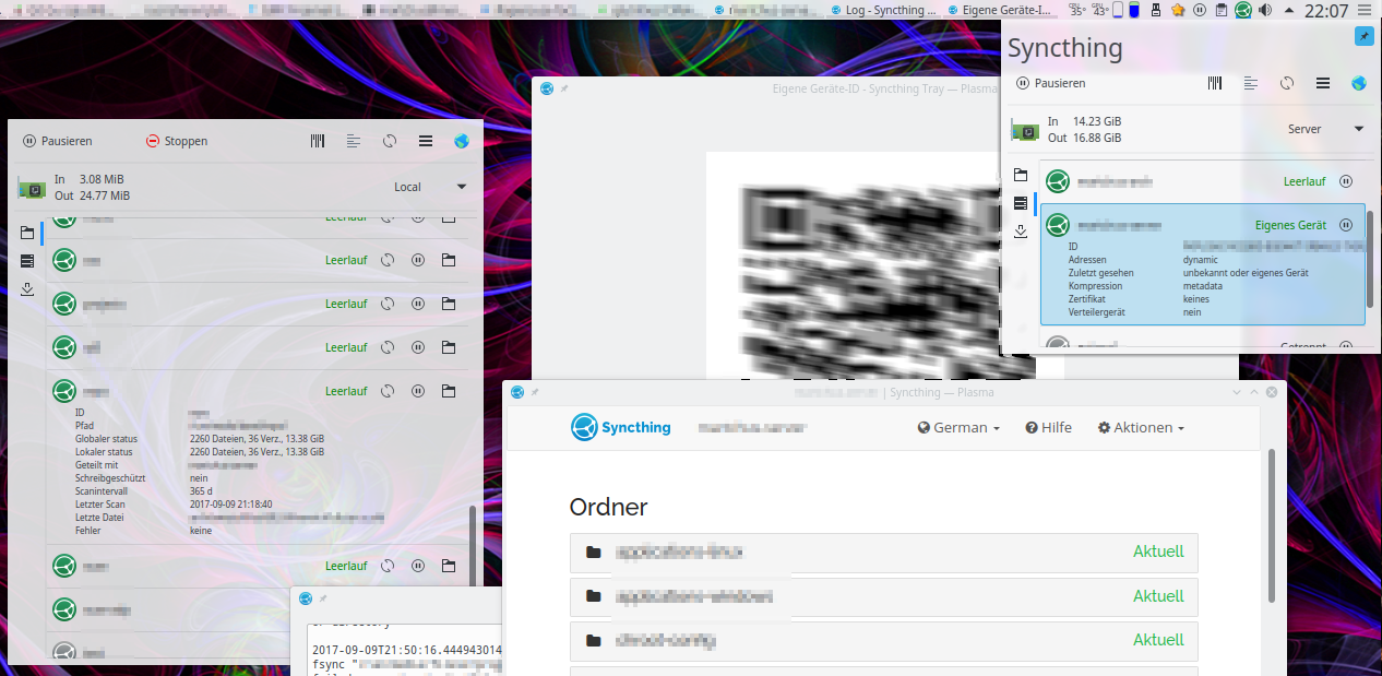 Syncthing Plasmoid - KDE Store