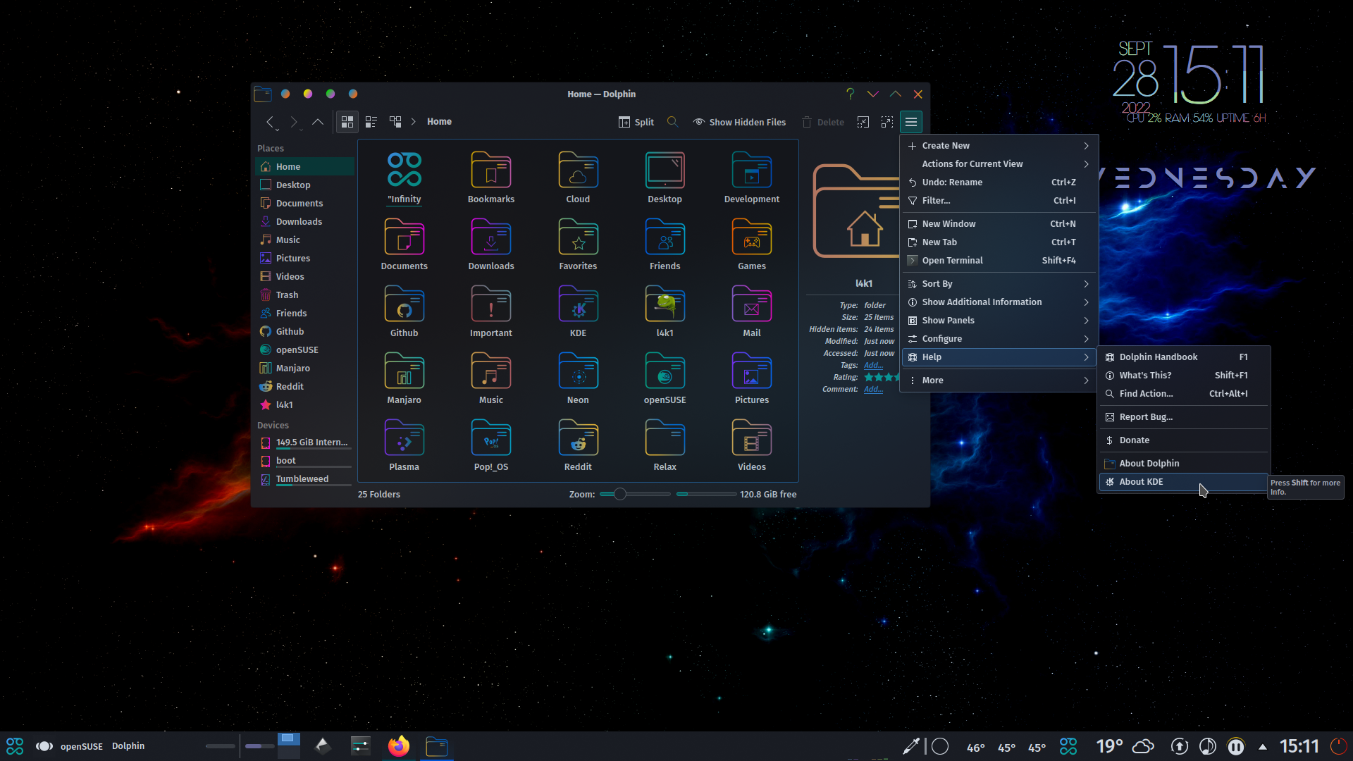 Infinity-Dark-Color - KDE Store