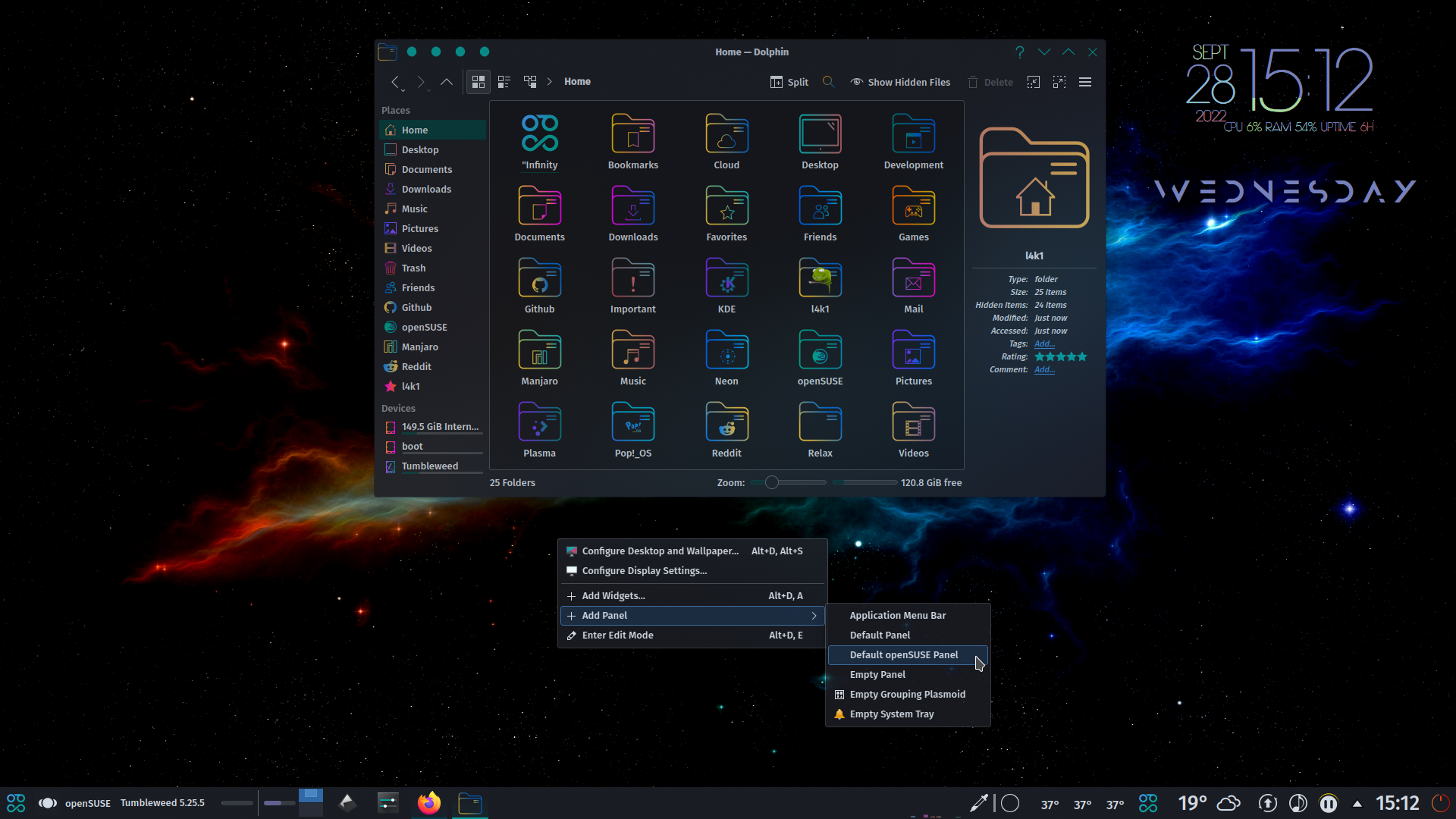Infinity-Dark-Color - KDE Store