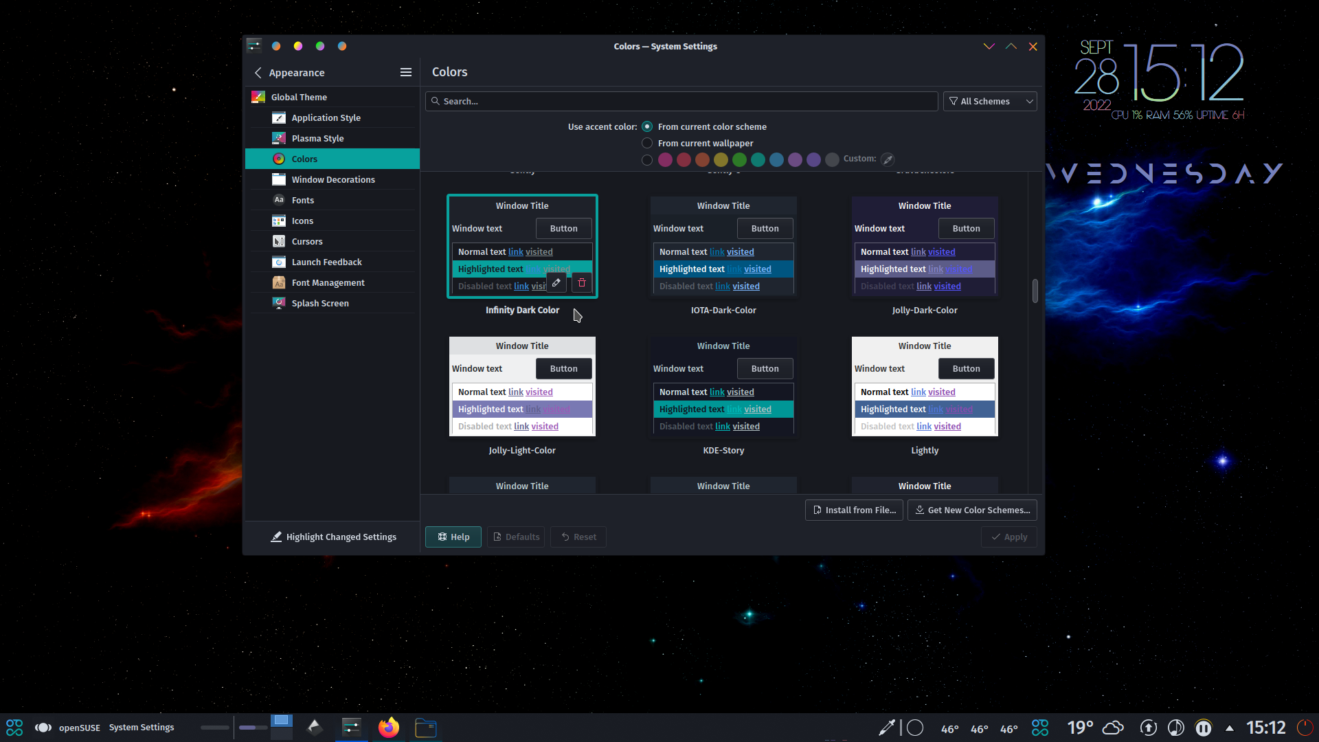 Infinity-Dark-Color - KDE Store