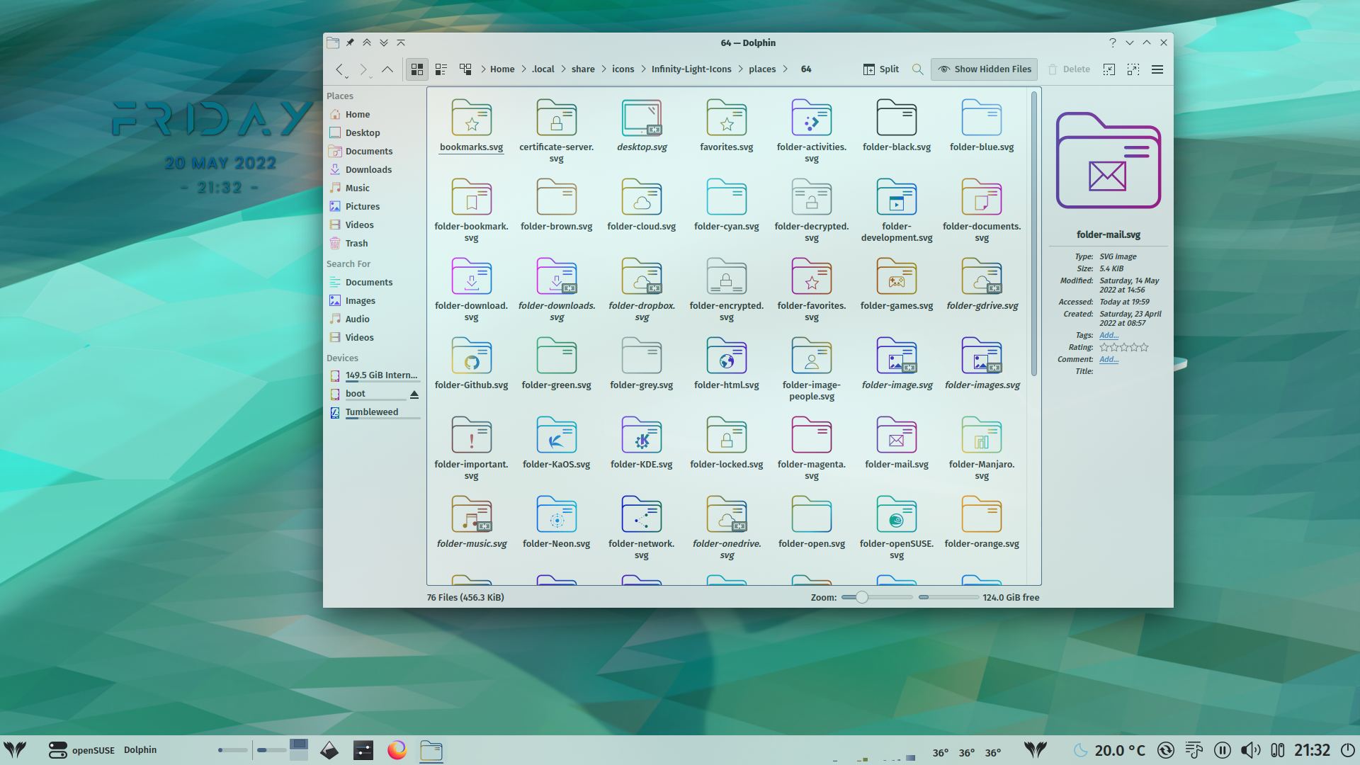 Infinity-Light-Icons - KDE Store