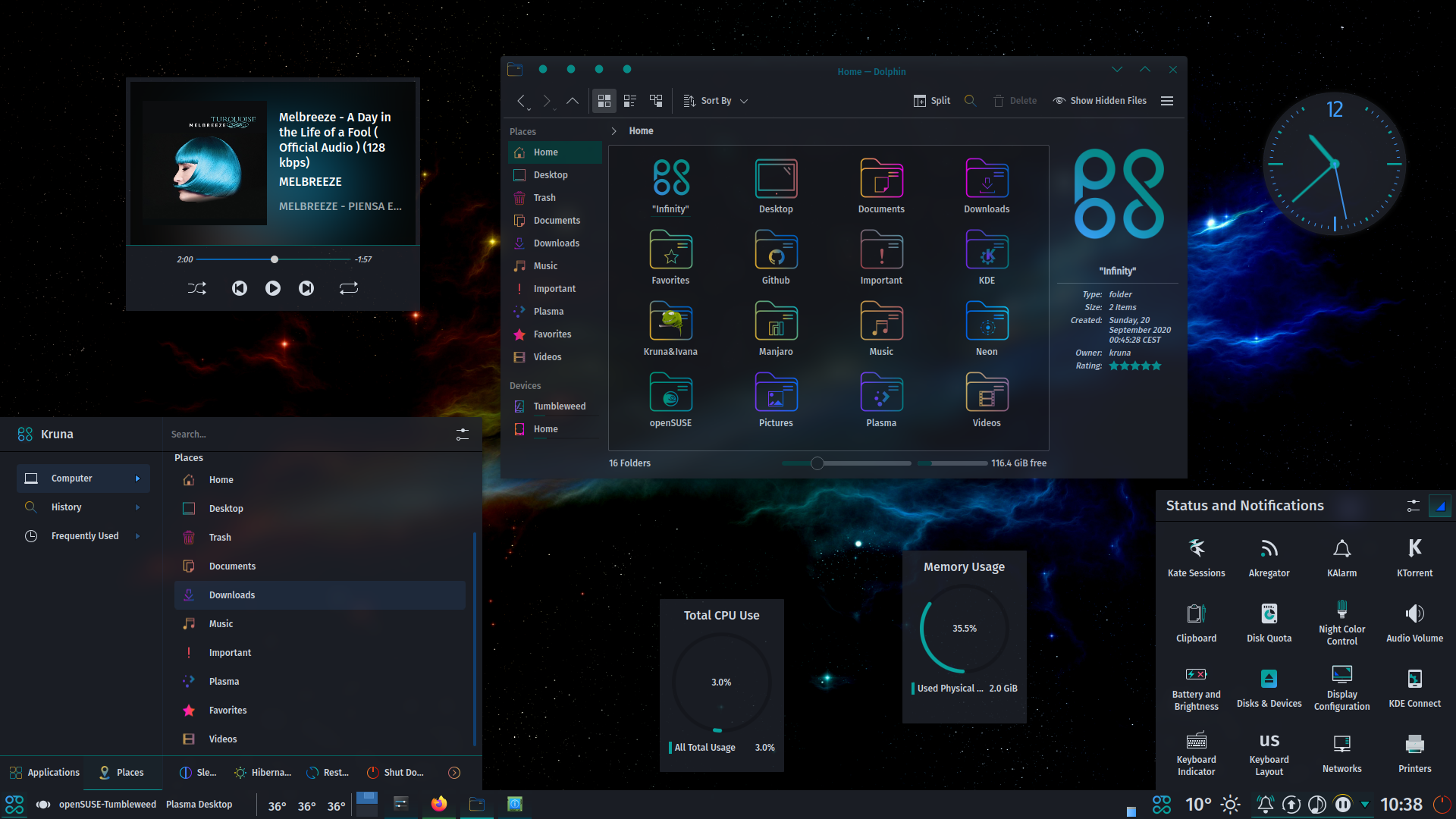 Infinity-Plasma - KDE Store