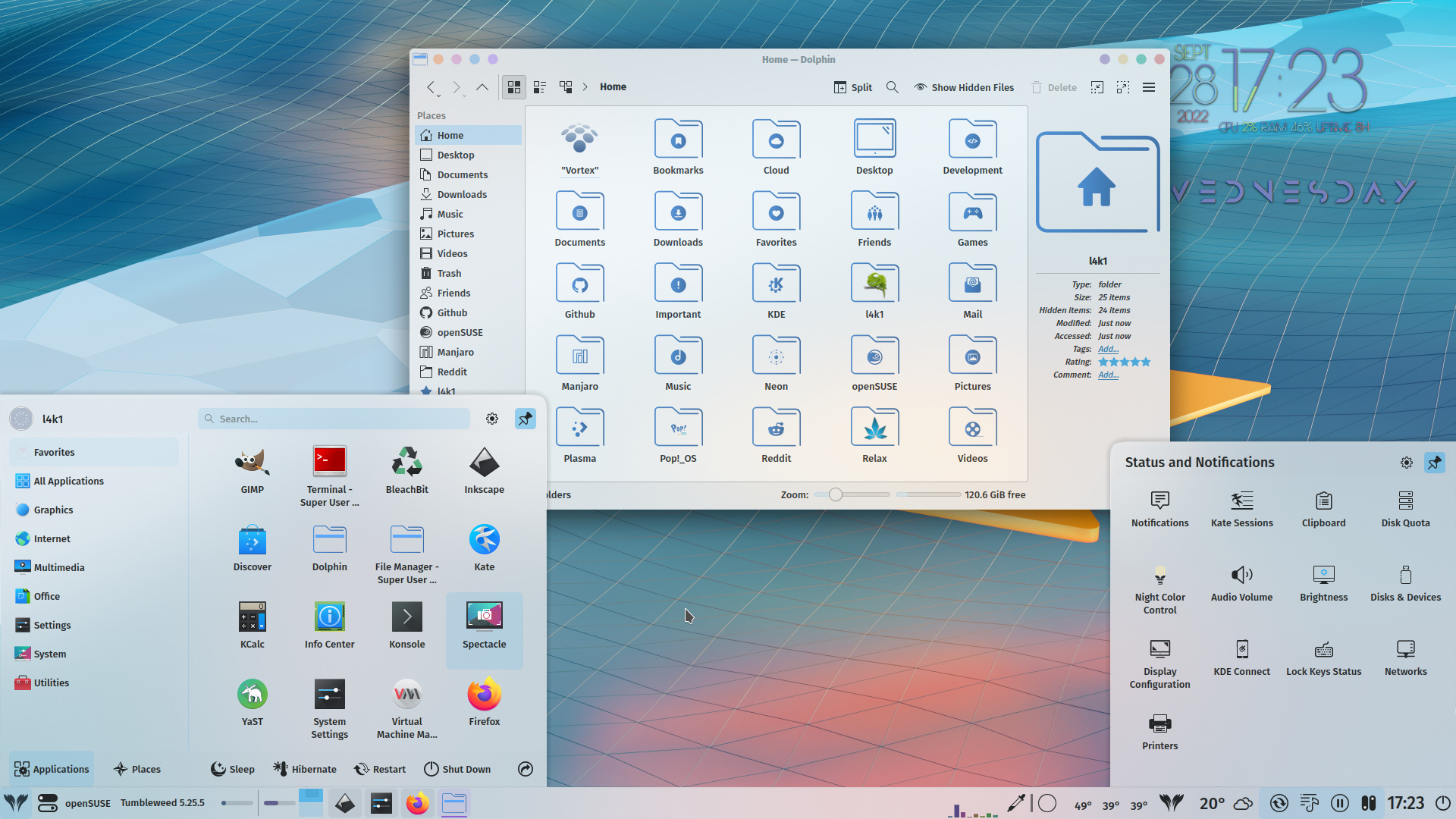 Vortex-Light-Icons - KDE Store