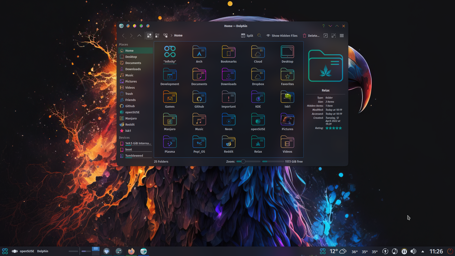 Infinity-Color-Aurorae - KDE Store