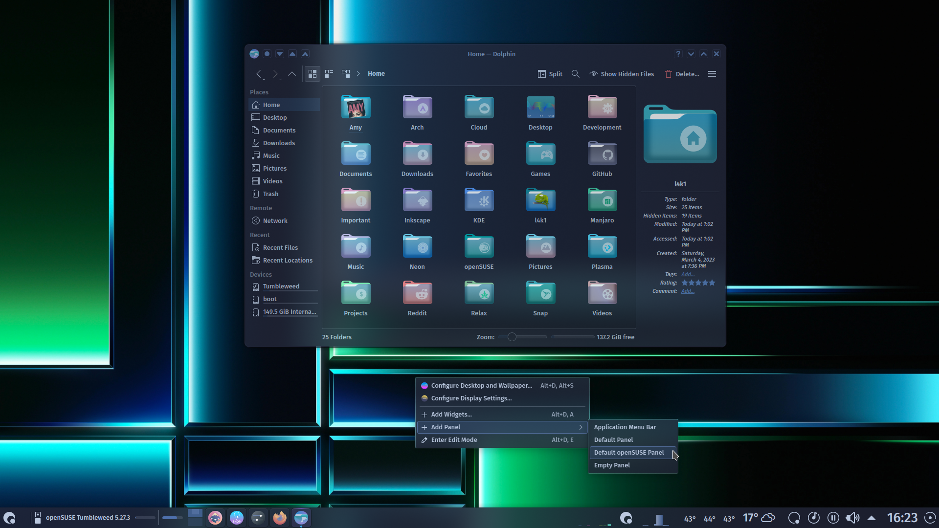Amy-Dark-Color - KDE Store