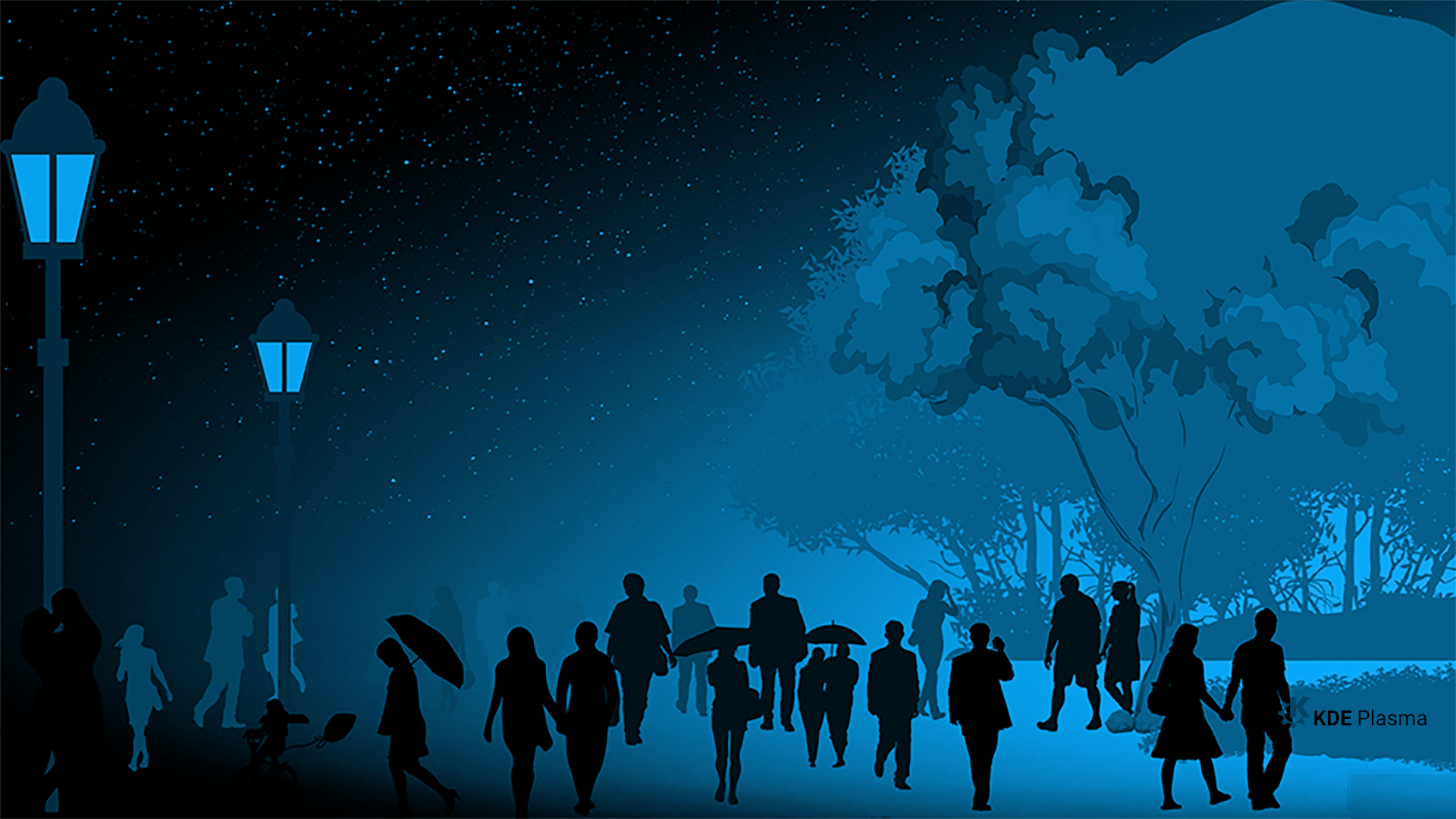 KDE-Story-Blue Scenery Wallpaper - KDE Store