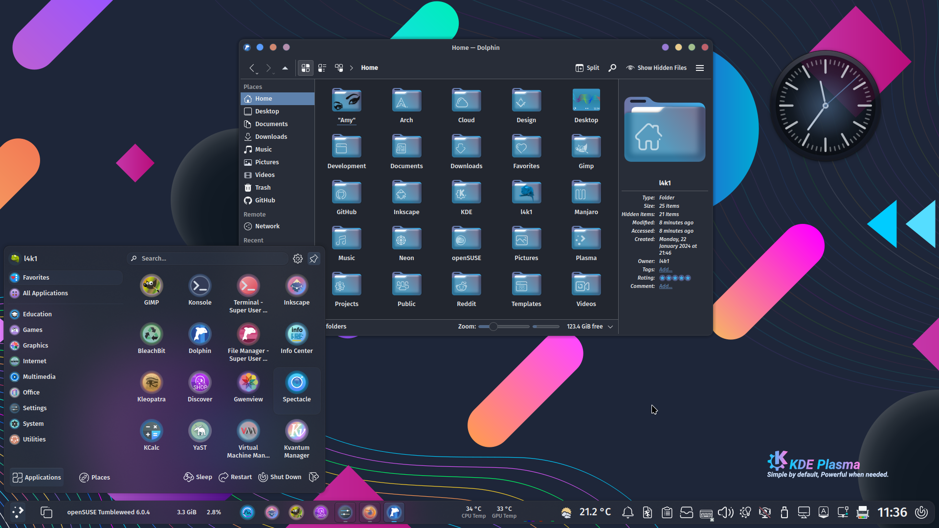 Bluish-Global-6 - KDE Store