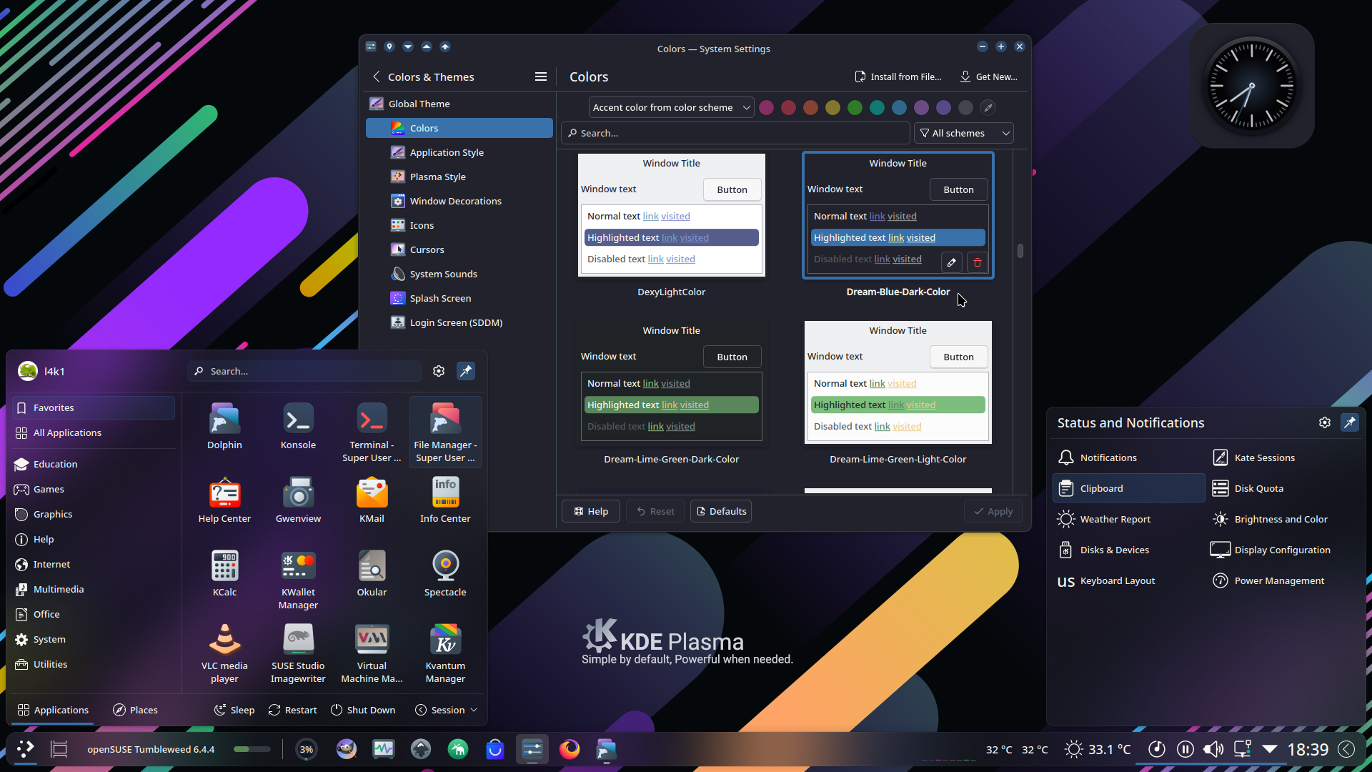 Dream-Dark-Color-Global-6 - KDE Store