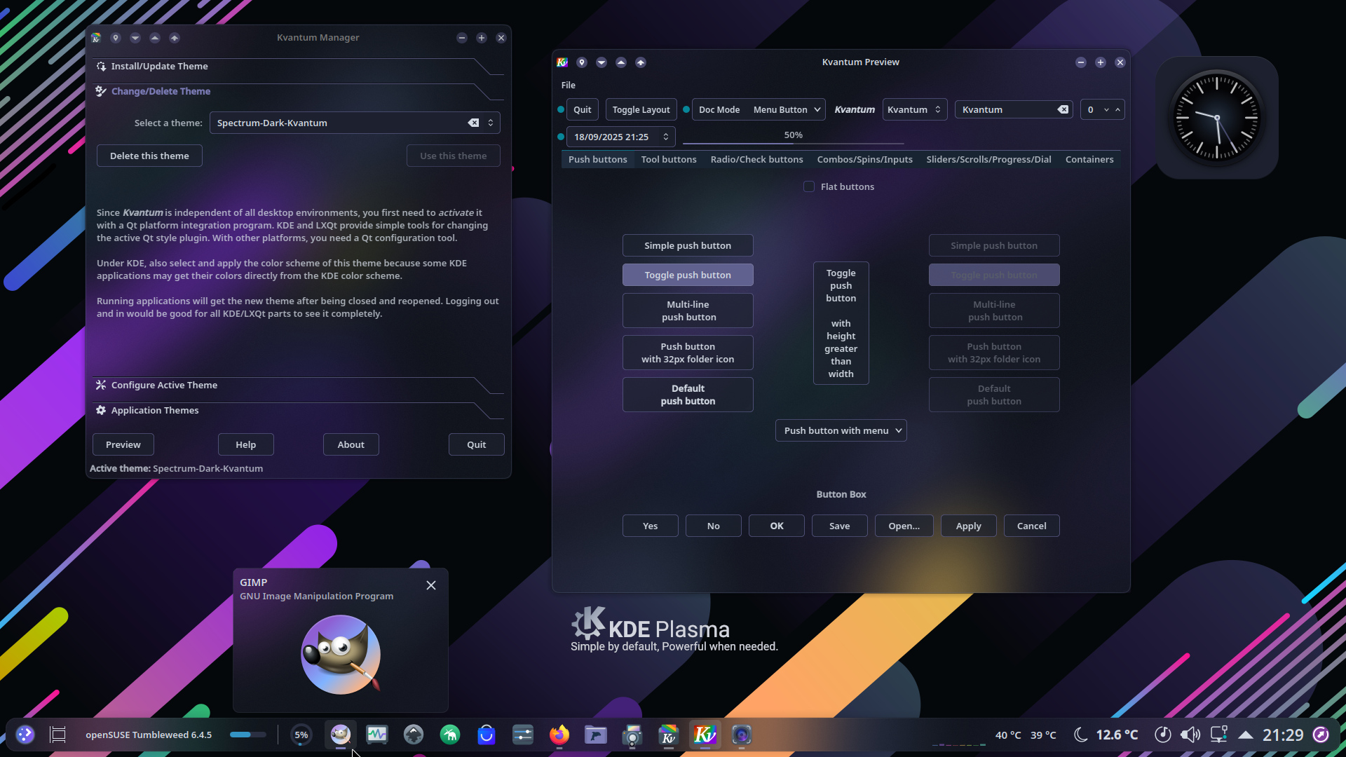 Spectrum Dark Kvantum - KDE Store