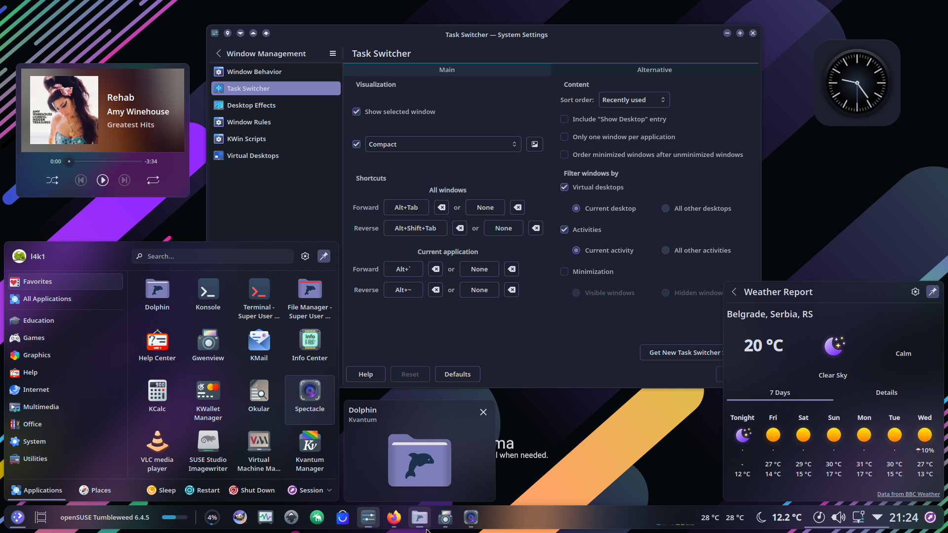 Spectrum Dark Kvantum - KDE Store