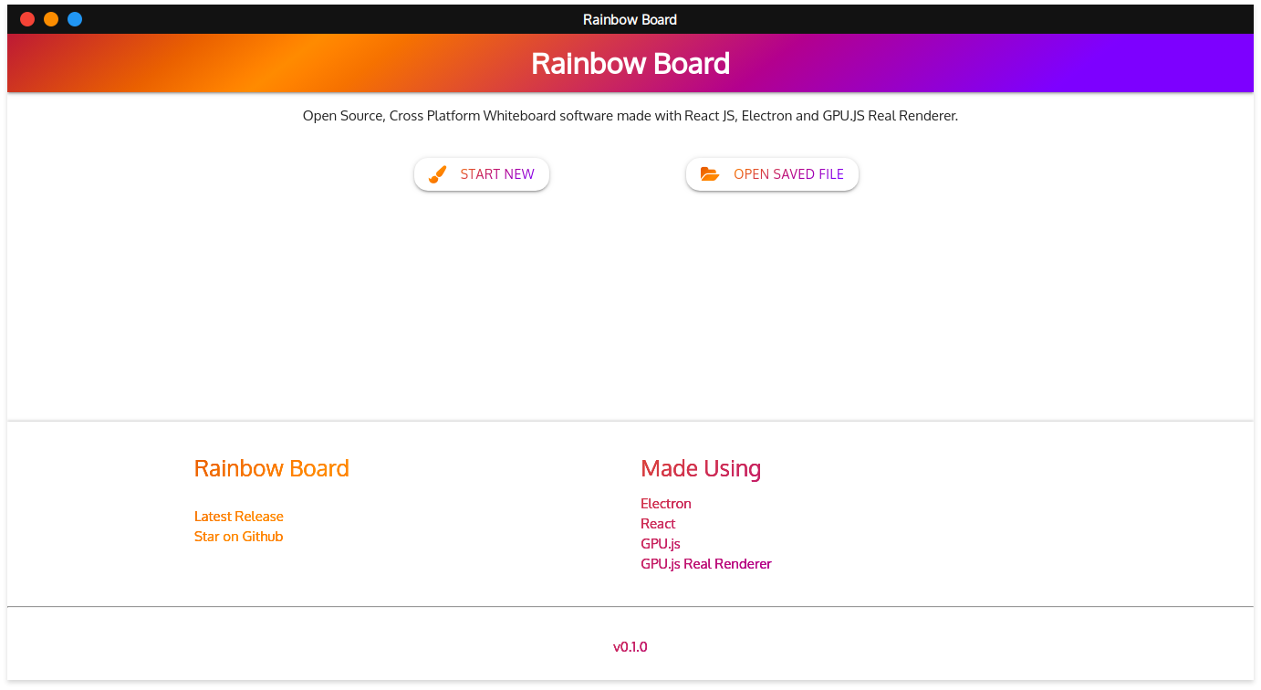 Rainbow Board - KDE Store
