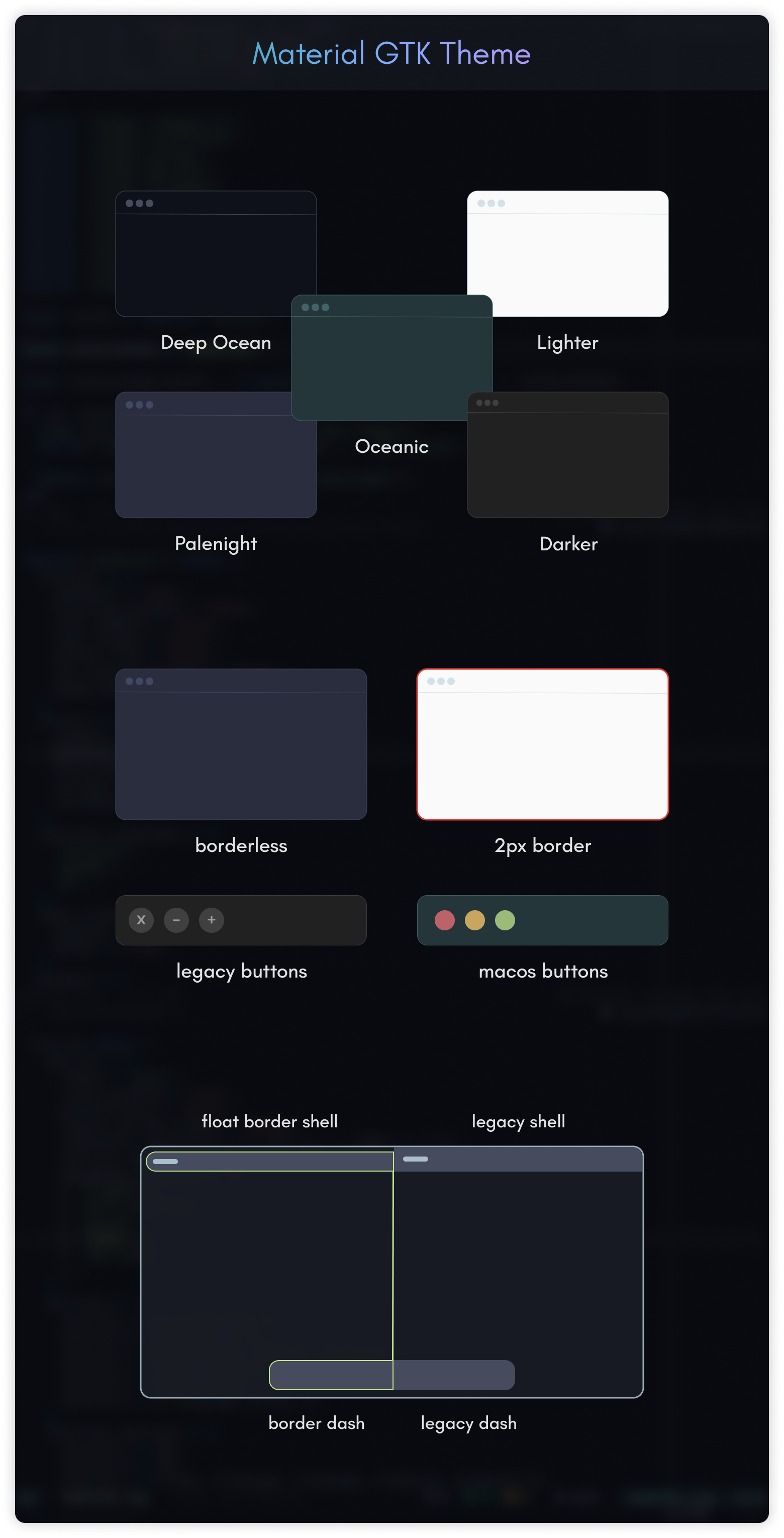 Material GTK Themes - KDE Store
