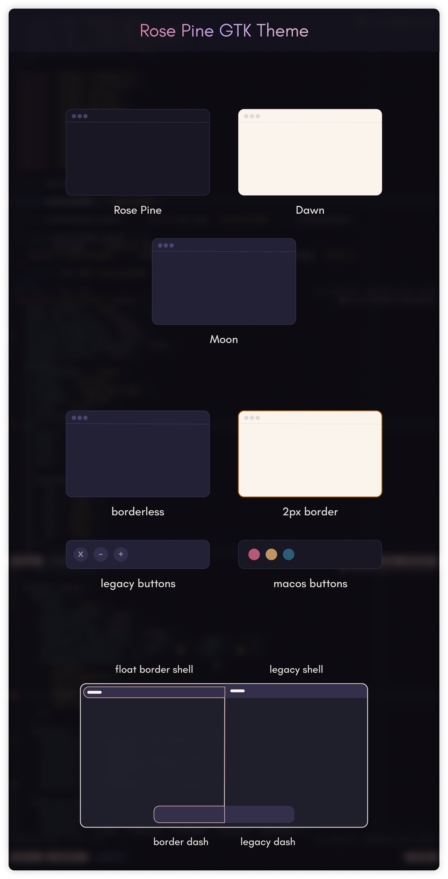 Rose Pine GTK Theme - KDE Store