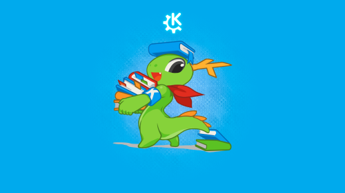 Konqi Wallpaper 1 - KDE Store