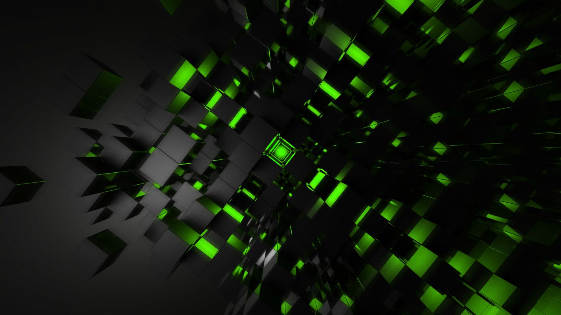 Dark Green abstract - KDE Store