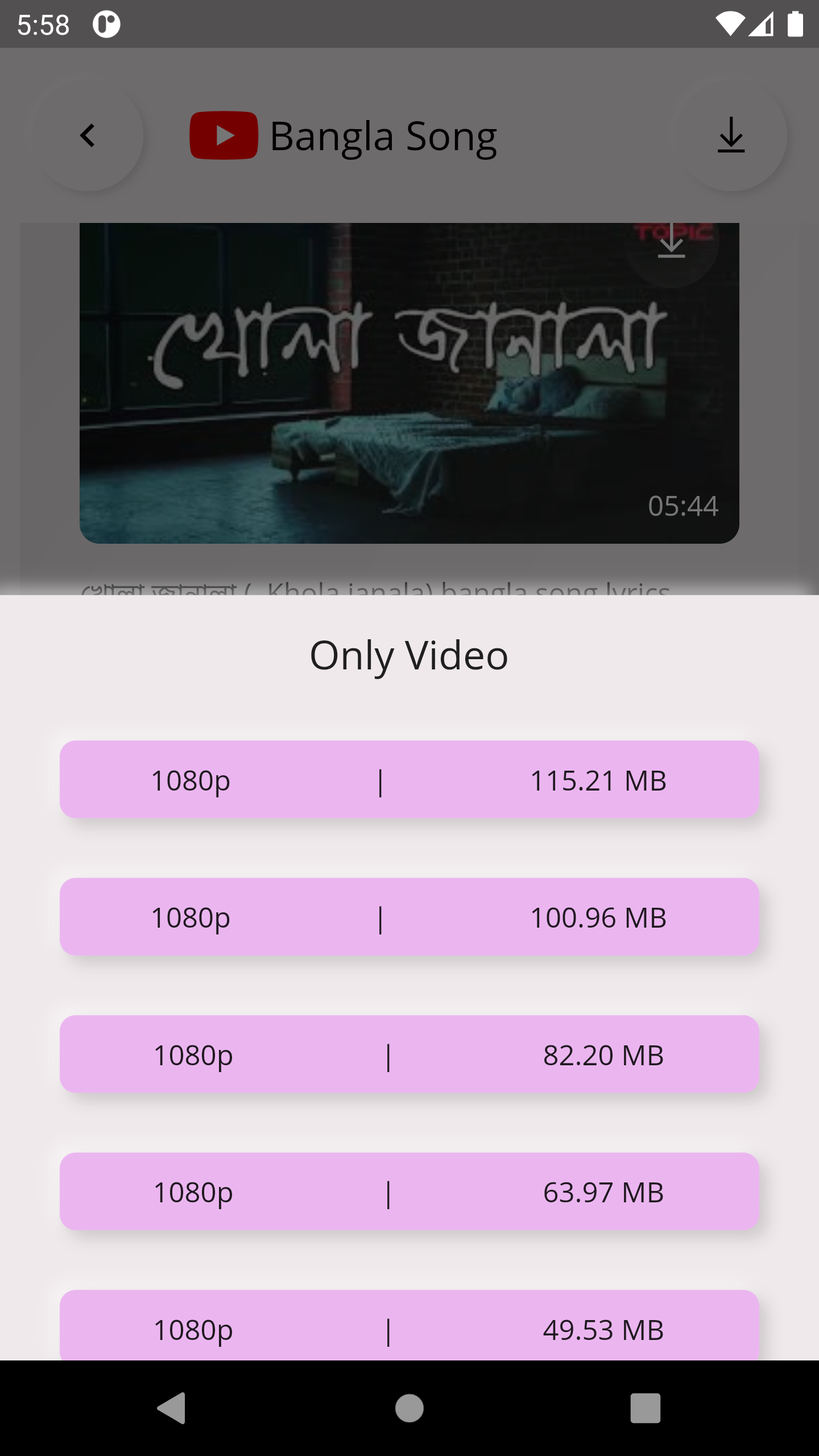 Y2D A youtube downloader app - KDE Store