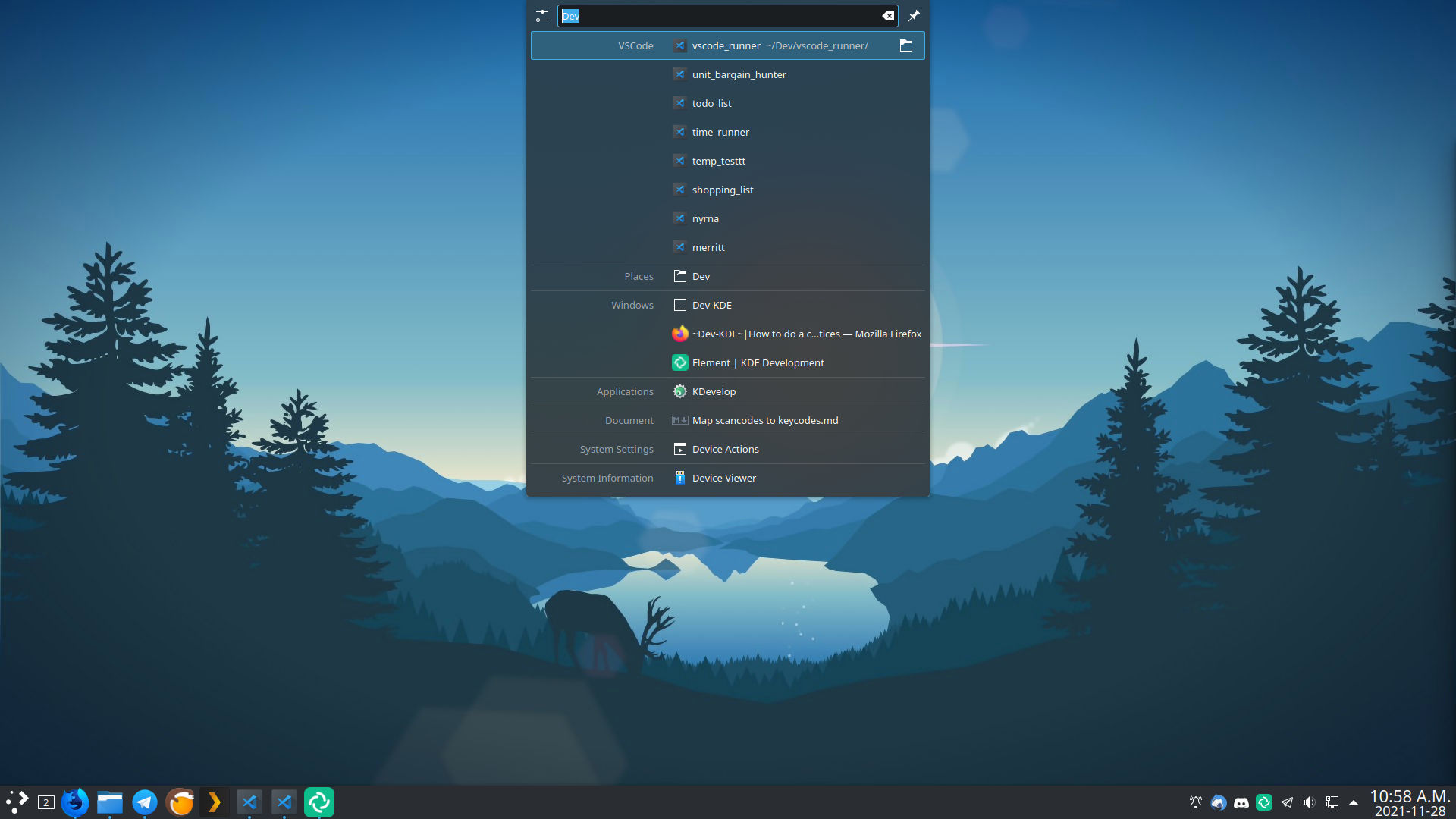 VSCode Workspaces Runner - KDE Store
