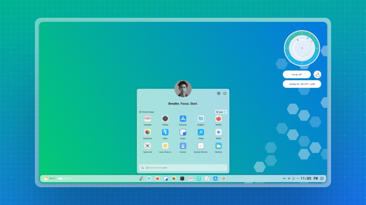 Resources KDE Plasma 6 Look Elegant and Professional - KDE Store