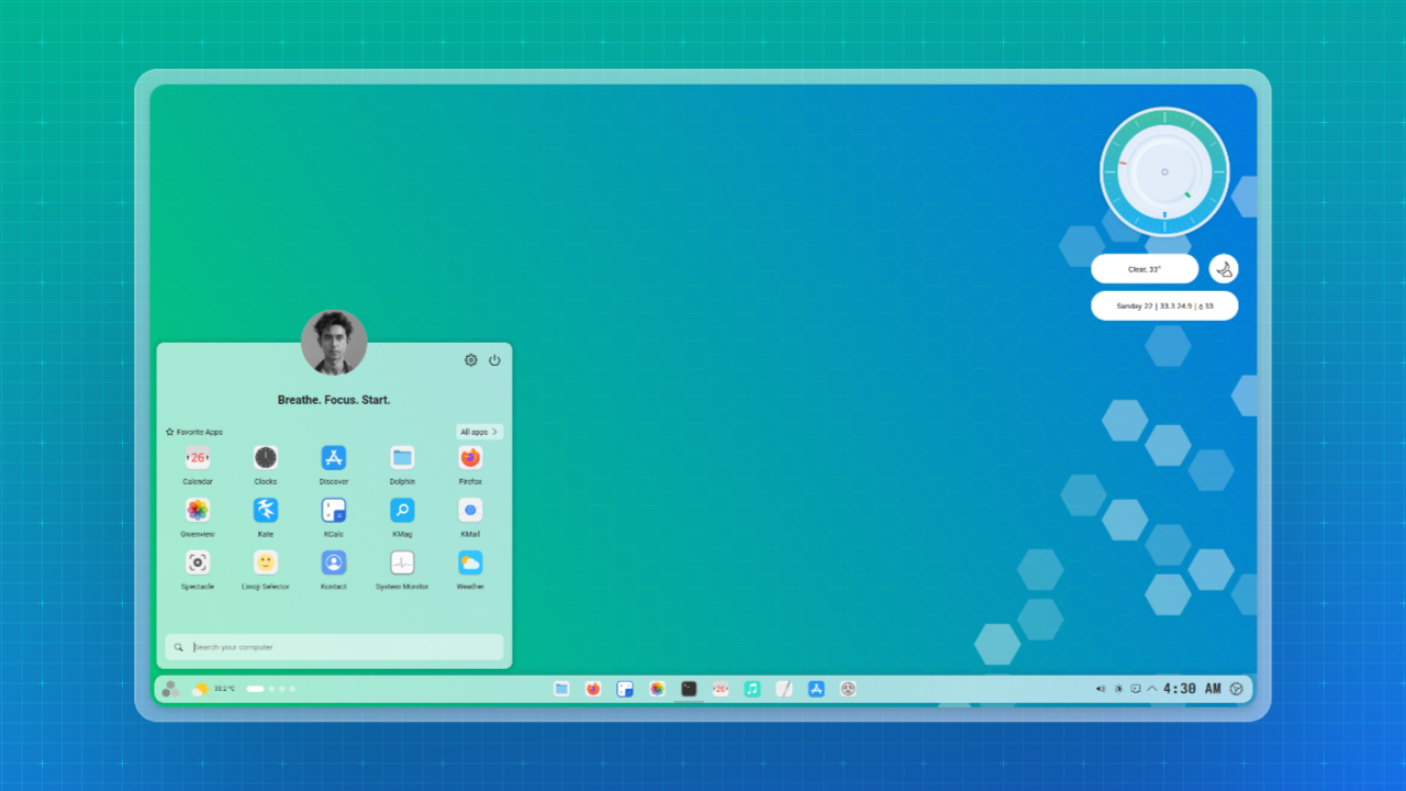 Resources KDE Plasma 6 Look Elegant and Professional - KDE Store