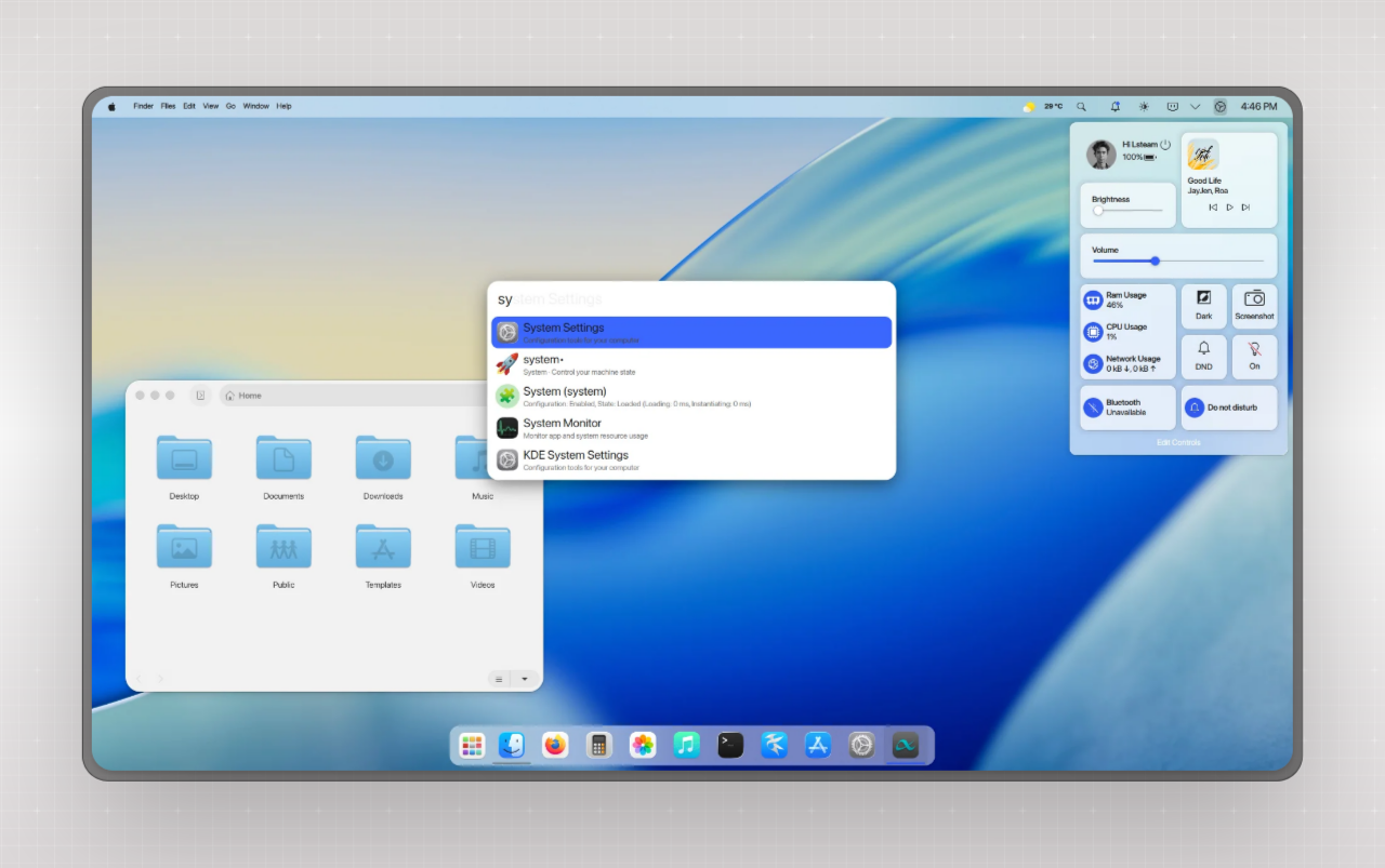 Transform KDE Plasma 6 Look Like macOS 3.0 - KDE Store