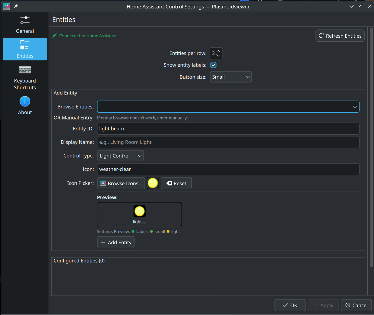 Home Assistant Control - KDE Store