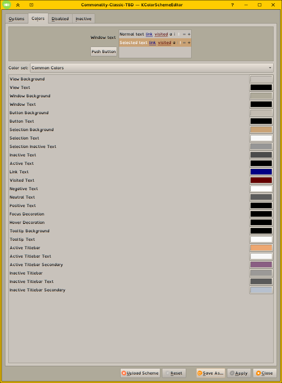 Commonality Optimal - KDE Store