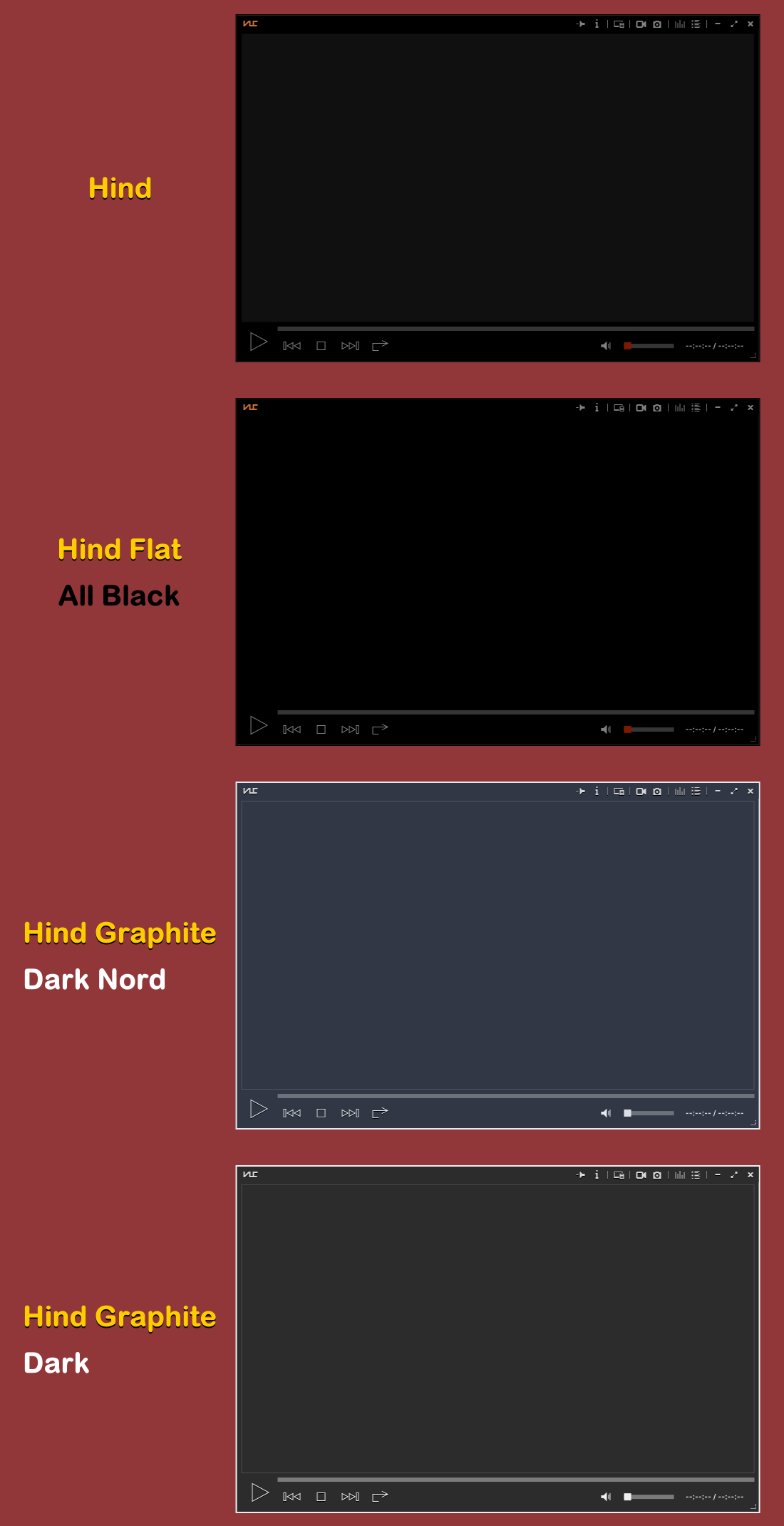 Hind VLC Skin - KDE Store