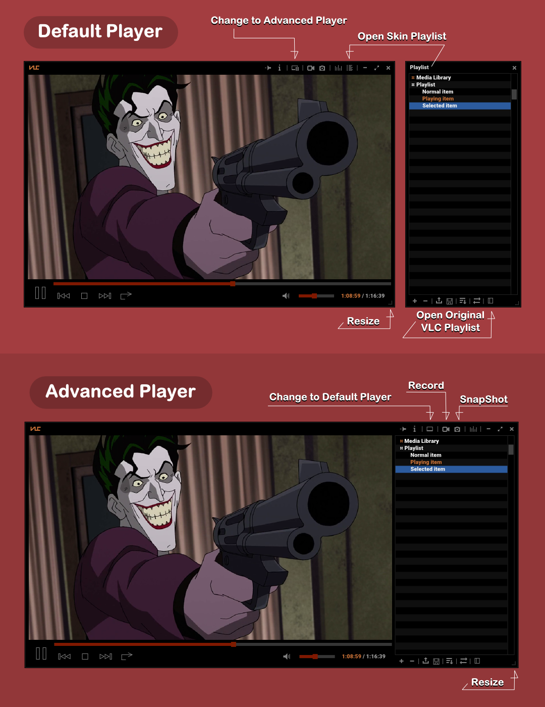 Hind VLC Skin - addons.videolan.org