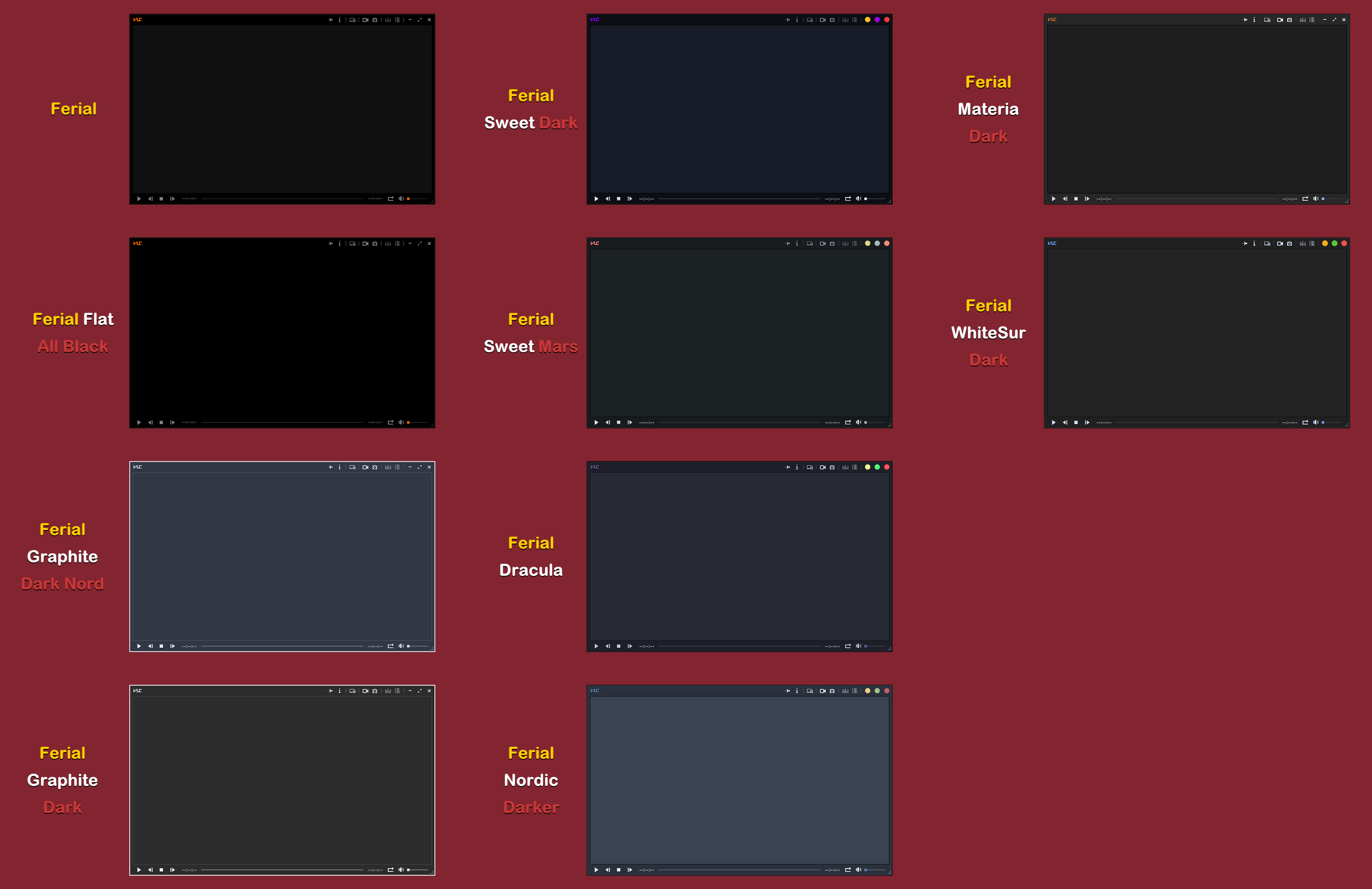 Ferial VLC Skin - addons.videolan.org