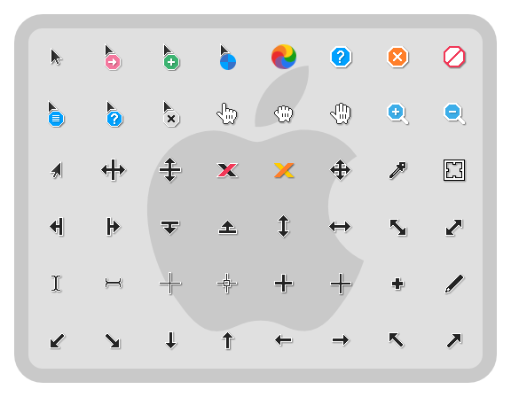 MacOS Pixel Cursors - KDE Store